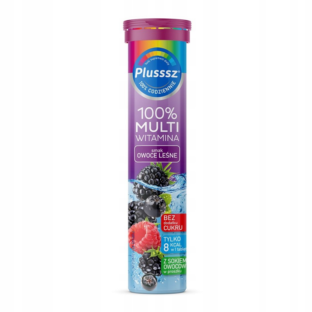 Plusssz 100% Multi Vitamin Supplement (20 Tablets) - Zimgi Cosmetics