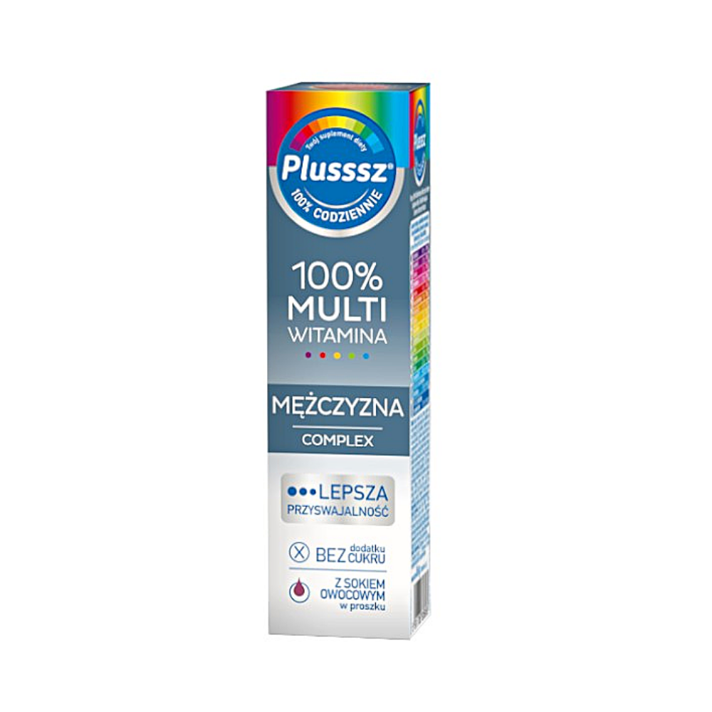 Plusssz Multivitamin Male Complex (20 Tablets) - Zimgi Cosmetics