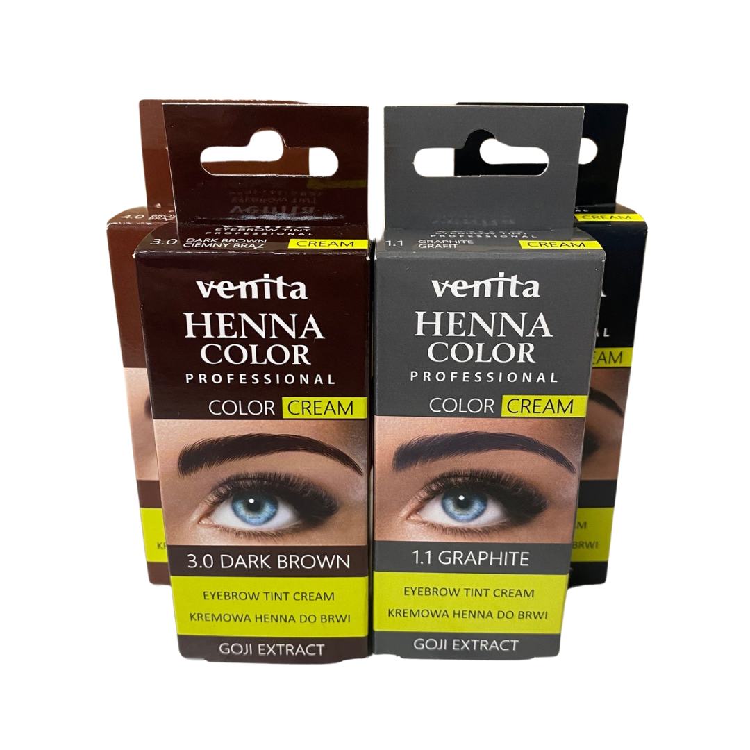 Henna Color Cream Henna For Eyebrows And Eyelashes In Cream 30g - Zimgi ...