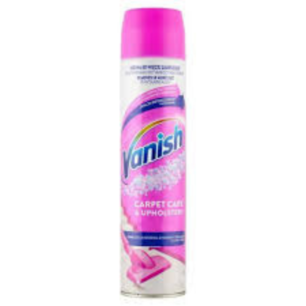 Vanish Carpet Care & Upholstery Foam Spray 600ml - Zimgi Cosmetics
