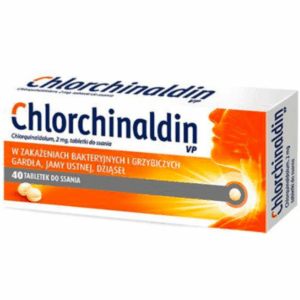 Chlorchinaldin VP Lozenges 40 pcs – Antibacterial & Antifungal for ...