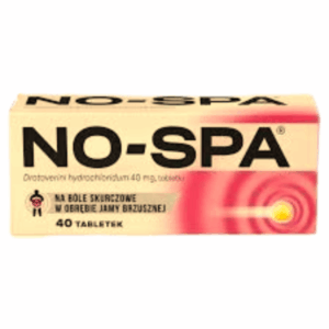 NO-SPA 40mg Tablets – Abdominal Cramp & Muscle Spasm Relief – 40 ...