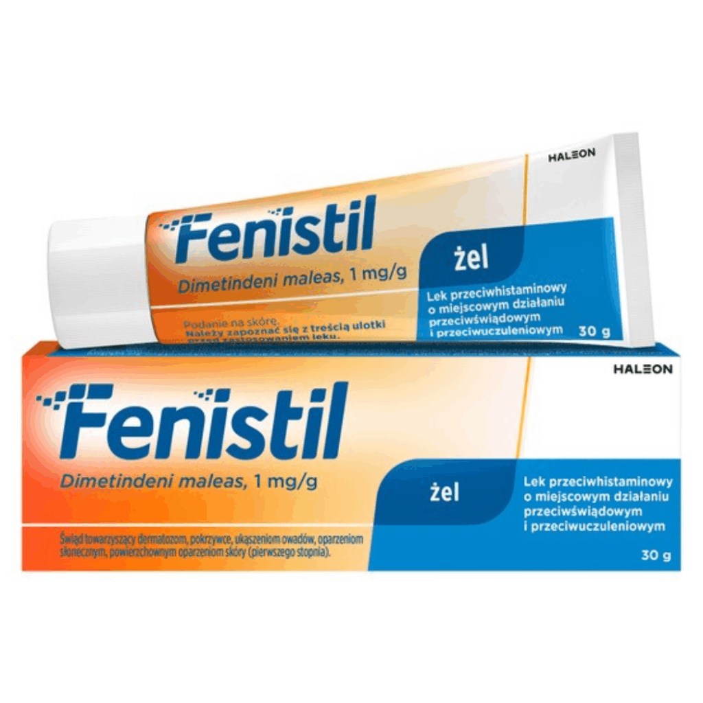 Fenistil Gel 30g – Antihistamine Gel for Itching, Bites, and Allergies ...